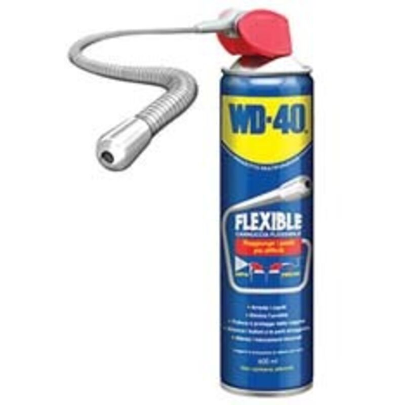 WD-40 LUBRIFICANTE SPRAY MULTIUSO FLEXIBLE ML.600- - ml.600 spray - 6 ...