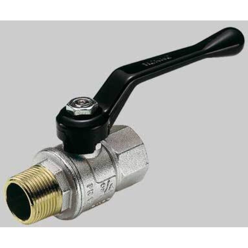 VALVOLE A SFERA PASSAGGIO TOTALE MF LEVA ALLUMINIO MOD. TORNADO 1 DN 25 ...
