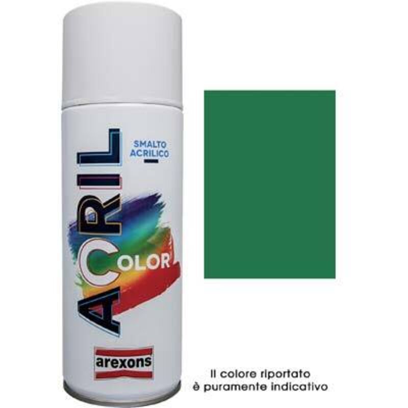 SMALTO SPRAY ACRIL COLOR AREXONS - VERDE MENTA RAL 6029 ML 400- 6 pezzi