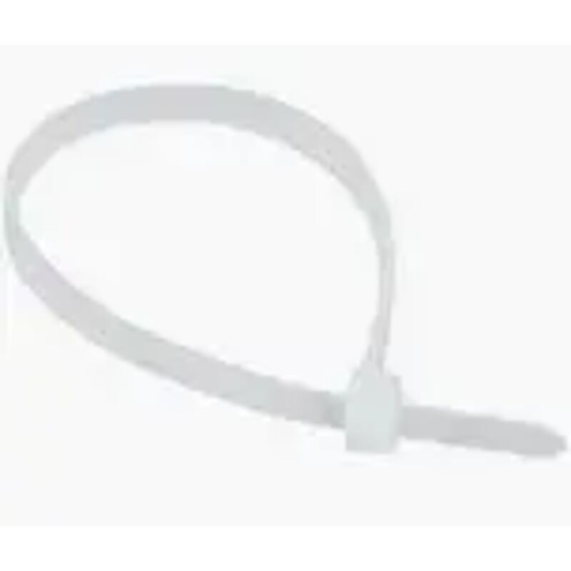 FASCETTA DI CABLAGGIO - mm 3,5x140 - bianca - 100 pezzi - MADE IN ITALY