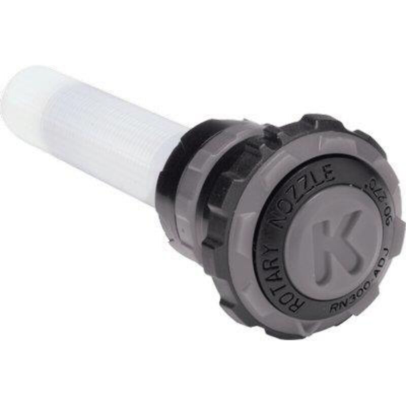 TESTINA IRRIGATORE POPUP STATICO ROTARY KRAInGRIGIO 80 °360 ° MT 79/82