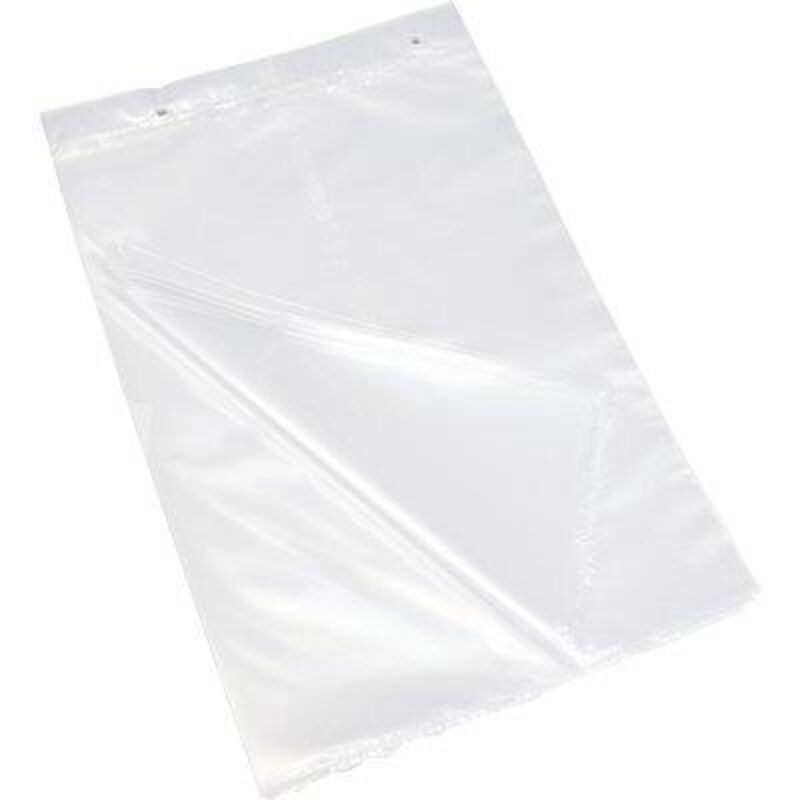 BUSTA NEUTRA A STRAPPO - PEBD + SOFFIETTO CM 15+10X40 CF=KG 10- 1 ...