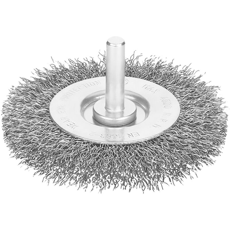 SPAZZOLA CIRCOLARE CON GAMBO Ø mm 50 - spessore fili 7 mm - STANLEY