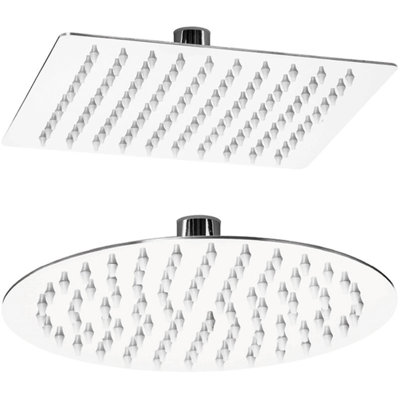 SET DOCCIA 'STARTER' quadrato - soffione 20 x 20 cm - METAFORM