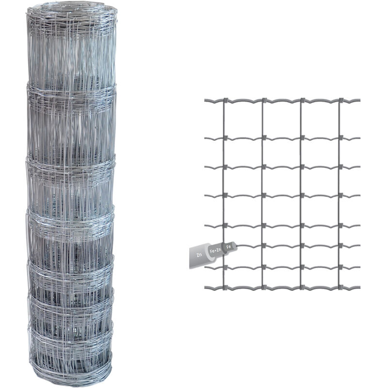 RETE PASTORALE 100/8/15 Filo Ø mm. 1,8/2,2 - H. cm 100 x mt. 50 - SIDEX