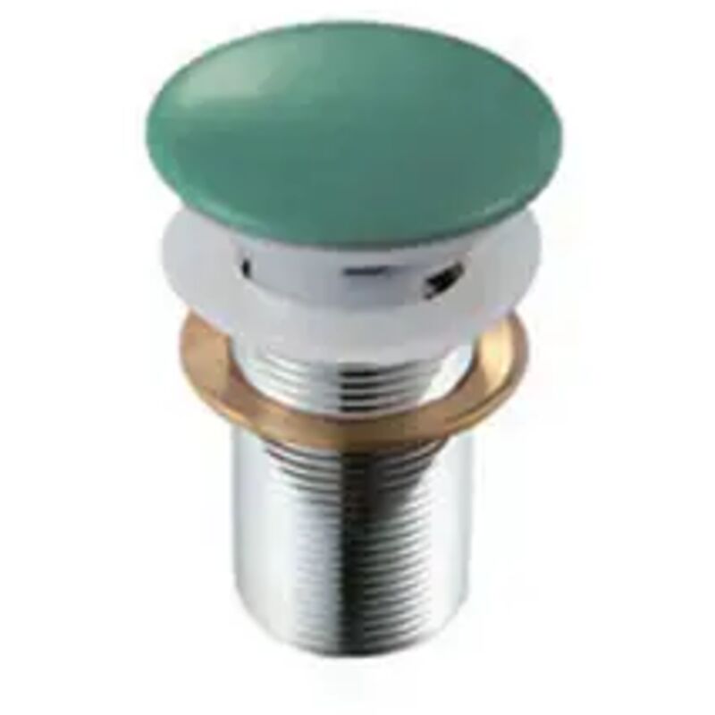 PILETTA CLICK-CLACK LAVABO FANCY CON TROPPO PIENO- Verde Foresta- DH ...