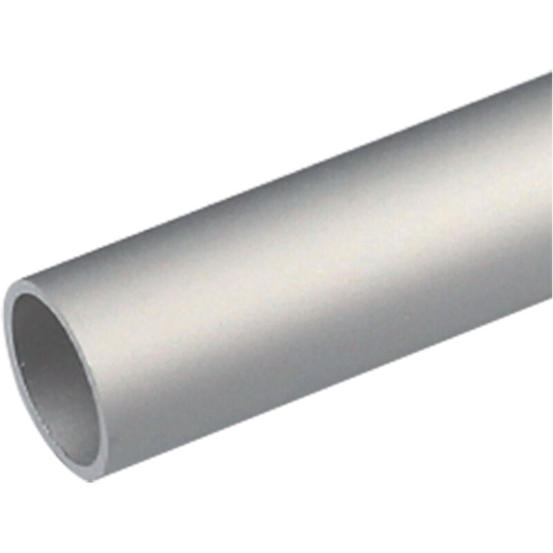 PROFILO PER FAI DA TE TIPO TONDO mm 16 x 1 - mt 1 col.argento- 8 pezzi ...