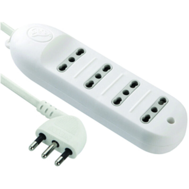 MULTIPRESA 4P BIPASSO FIG.1- ELECTRALINE 3PMARK- 5,0 pz