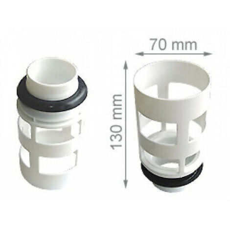 GEBERIT BACINELLA CON GUARNIZIONE 240.500.00.1 PER RICAMBIO CASSETTA ...