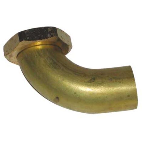 Codolo curvo in ottone 11/2 ø 32