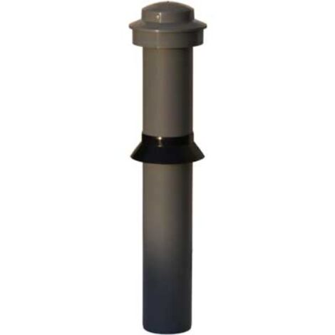 Torretta di ventilazione in pp grigio ø 50