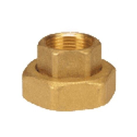 Codolo f sede piana con calotta per circolatori + guarnizione 1" x 1"1/2DH