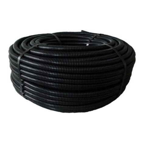TUBO CORRUGATO NERO TF Diam. 20 x 100 mt DH MT 100