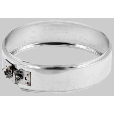 Fascetta di bloccaggio per doppia parete ø 180