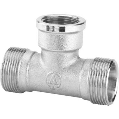 Raccordo a t femmina cromato 1/2 Arteclima