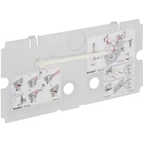 Placca di protezione per twin line - Geberit