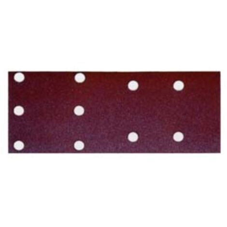 Fogli carta abrasiva forata con velcro per levigatrici - grana 120 ...