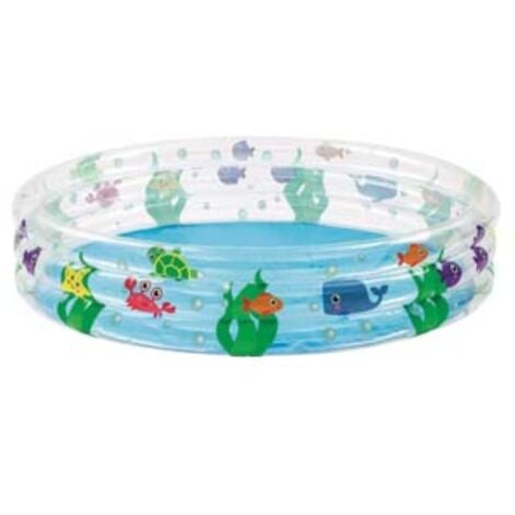 Piscina "deep dive" 3 anelli +2 anni - ø cm.183x33h. - kg.1,800 - lt.48 (art.51005) Bestway