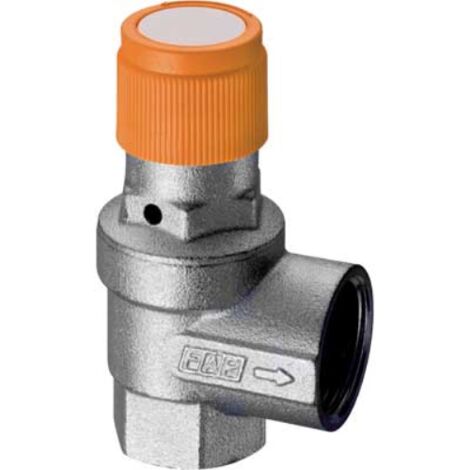 Valvola di sicurezza per impianti solari far 1/2 bar 4,0 Far