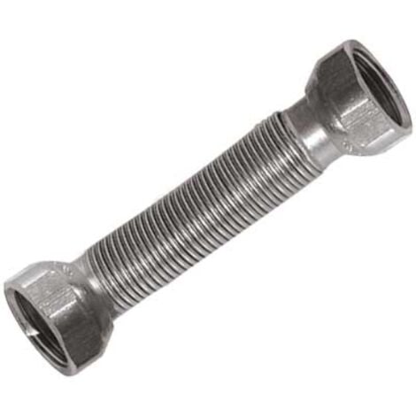 Flessibile inox per acqua ff 1/2 220-420 mm
