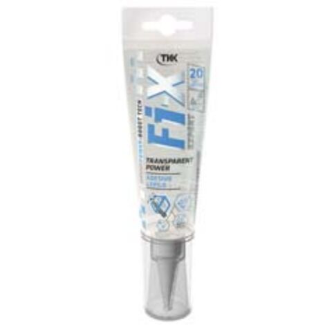 Sigillante adesivo fi-x transparent power - ml.125 crystal 2 blister Tkk