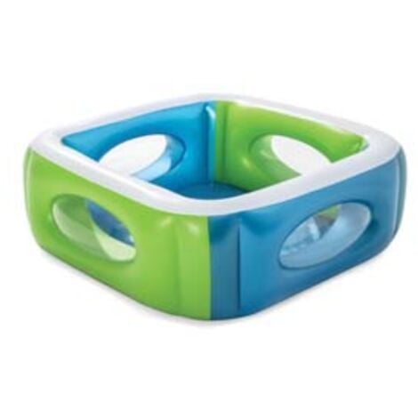 Piscina "window multi color" gonfiabile quadrata +6 anni - cm ...