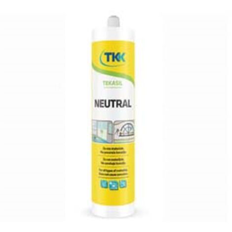 Silicone neutro tekasil neutral - ml.310 nero 2 pezzi Tkk