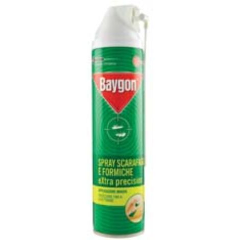 Baygon insetticida scarafaggi e formiche extra precision spray ml.400 ...