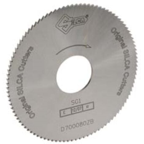 Fresa hss per macchina duplicatrice doppia mappa d700080zb 1 pezzi Silca