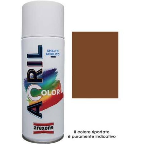 Smalto spray acril color arexons marrone chiaro ral 8003 ml 400 (6 ...