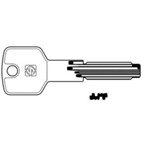 Chiavi punzonate per cilindri cisa 6 spine cs171 - cs171 10 pezzi Silca