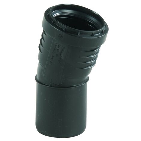 CURVA 15° AD INNESTO IN PP CON GUARNIZIONE SERIE SILENT ø90 GEBERIT