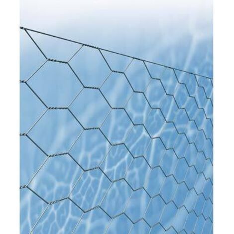 Rete tripla torsione zincata 19/2 stars m/n° 19/2 n° 1=mm 0,6 l.mt 50 h ...