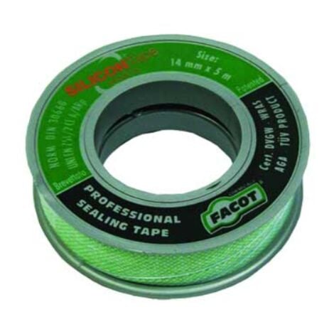 Nastro sigillante universale silicon tape h 14 mm x 15 mt Facot