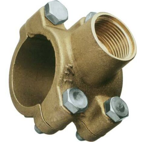 Presa a staffa ottone 1