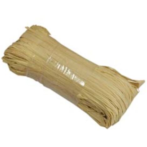 Rafia naturale pacchetto self - in confezione da gr.50 48 pezzi