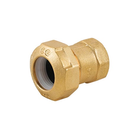 Raccordo femmina in ottone per tubo pe 1"1/4 x 40CAVAL