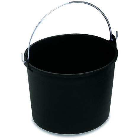 Stefanplast secchio agricolo graduato nero lt. 16 Stefanplast
