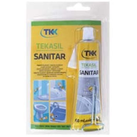 Silicone per sanitari tekasil sanitar - ml.60 trasparente 8 blister Tkk