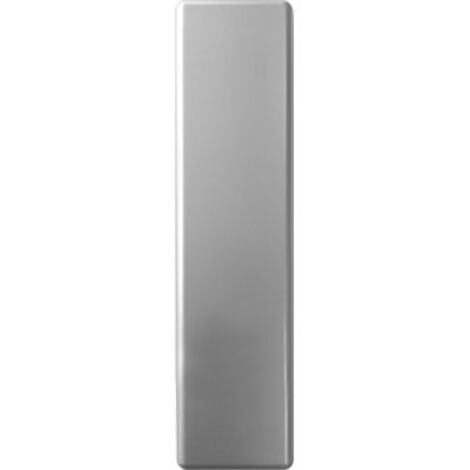 Placca avvolgitore cieca universale abs grigio satinato mm 65x250 (5 pezzi)