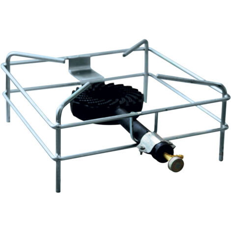 Fornellone a gas 'fox' cm 30 x 30 - bruciatore 3,5 kw PALUMBO