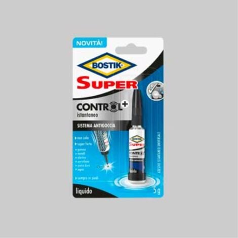 Colla 'super control+' bostik 5 gr BOSTIK