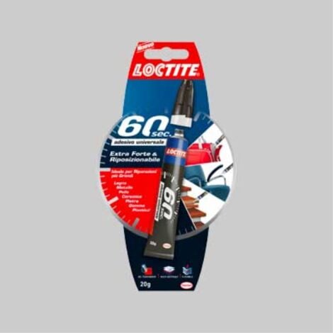 Colla universale '60 sec.' 20 gr LOCTITE
