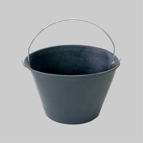 Secchio muratore 8 lt colore nero