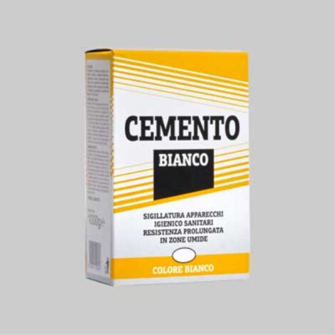 Cemento bianco 5 kg (4 pezzi)