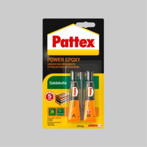 Colla 'power epoxy saldatutto' 24 gr PATTEX