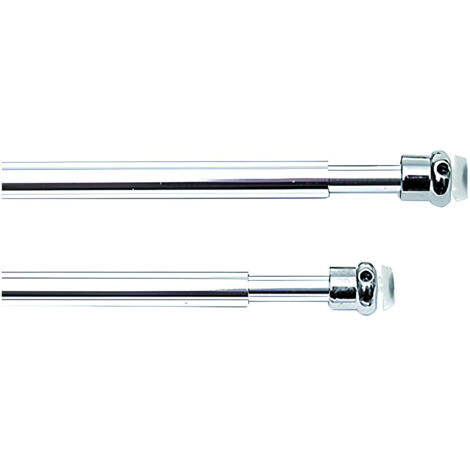 Stanghetta estensibile universale tondy col. argento cromato cm. 27÷36 ...