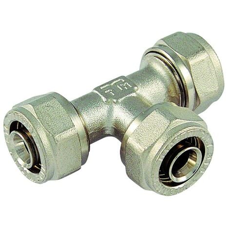 RACCORDO A T INTERMEDIO PER TUBO MULTISTRATO MODELLO AL-COBRAPEX ø16-16 ...