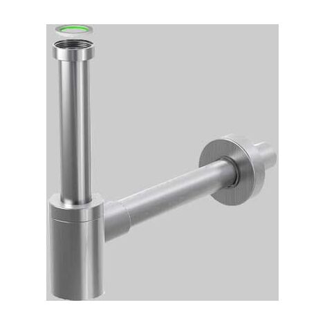 SIFONE D'ARREDO PER LAVABO MIGNON SATINATO 11/4 x Ø 32 BONOMINI