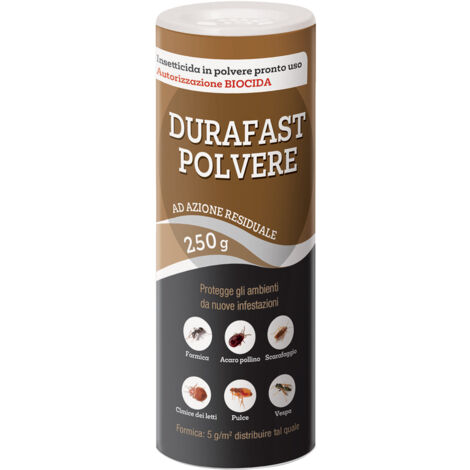 INSETTICIDA IN POLVERE 'DURAFAST' gr.250 - VEBI